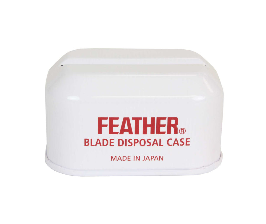Feather Blade Disposal Case - Steel – Appleton Barber Supply